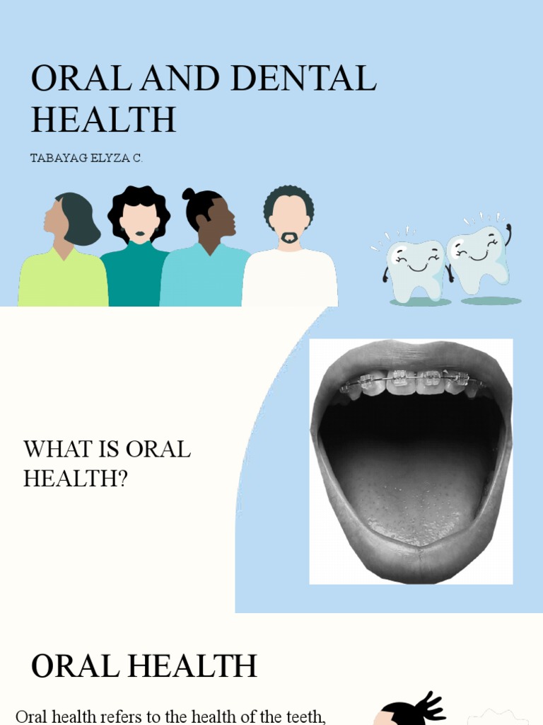 Oral and Dental Health | PDF | Oral Hygiene | Dentistry