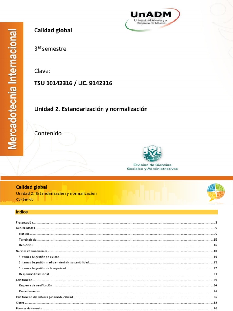 Icag U2 CN 2022 2 | PDF | Organización internacional para la estandarización | Iso 9000