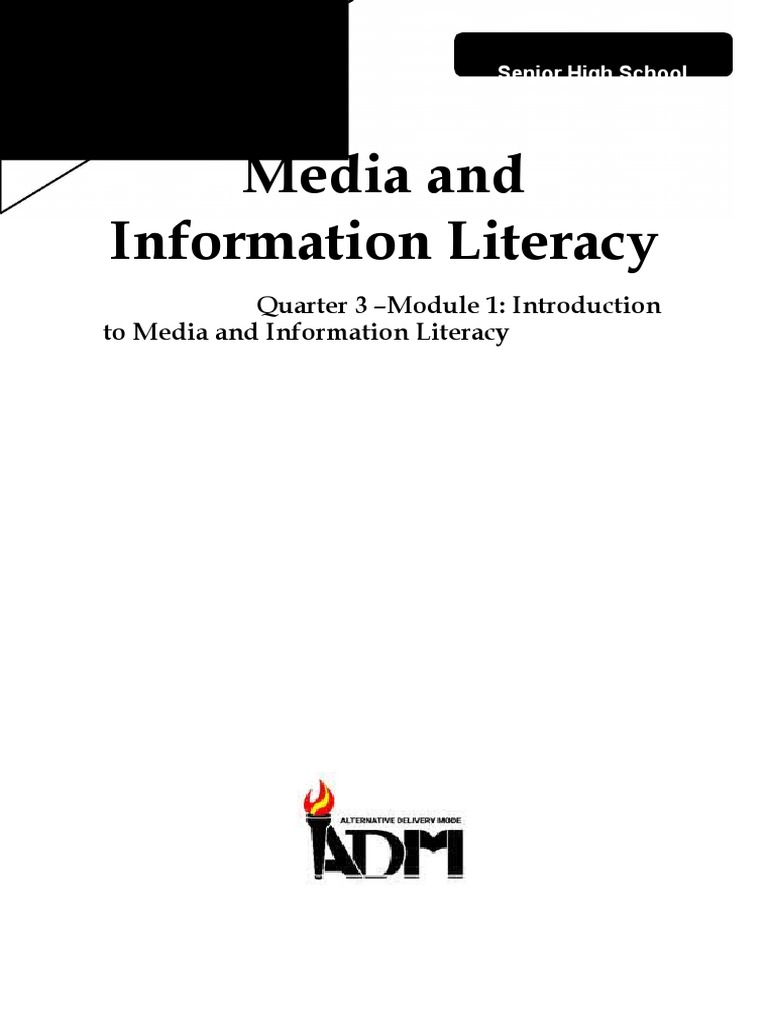 MIL11 Q3 MOD1 v1 | PDF | Communication | Mass Media