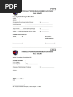 Contoh Formulir Kasbon Sederhana | PDF