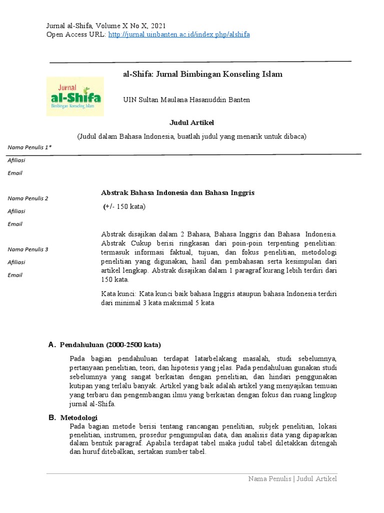 Al-Shifa Template 2021 Jan | PDF