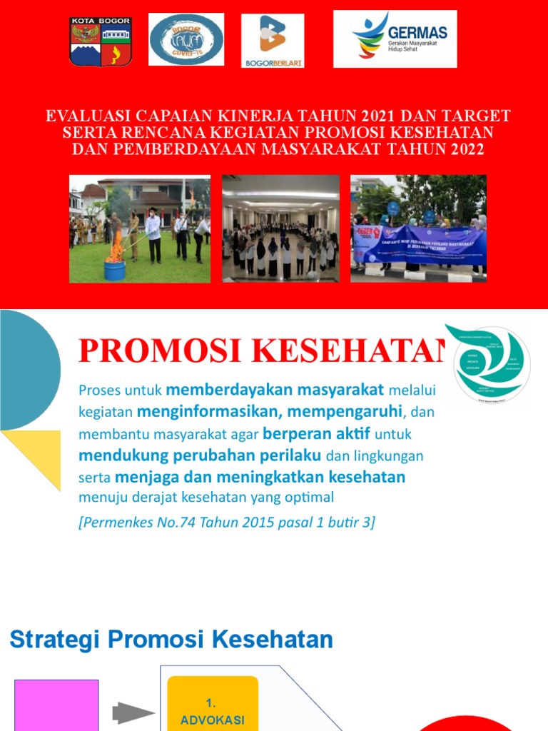 Materi Pertemuan CPNS Promkes | PDF