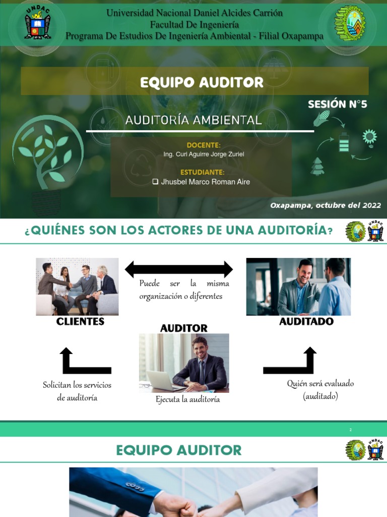 Equipo Auditor | PDF | Auditoría | Contralor