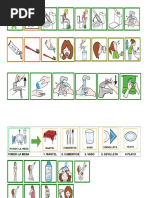 Secuencia - para - Ir - Al - Baño Pictogramas | PDF