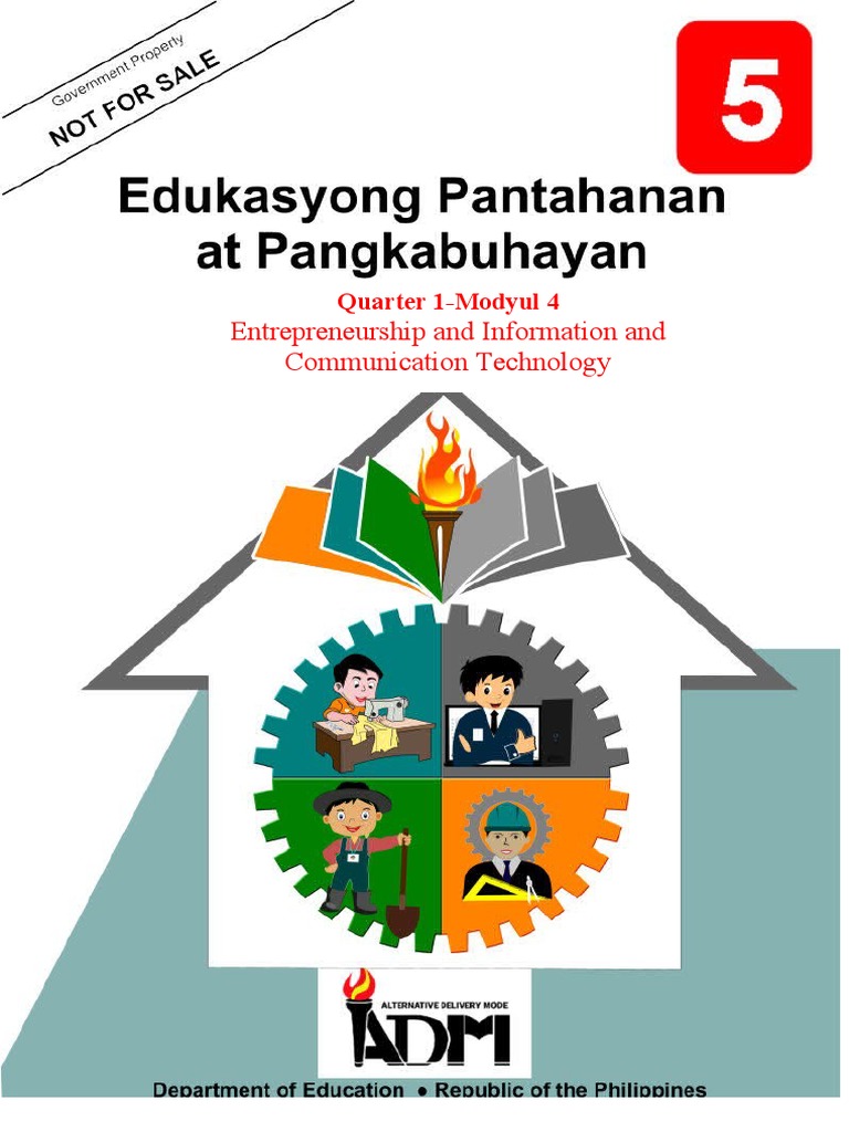 Epp5 Q1 Mod4 Entrepreneurship And Information And Communication