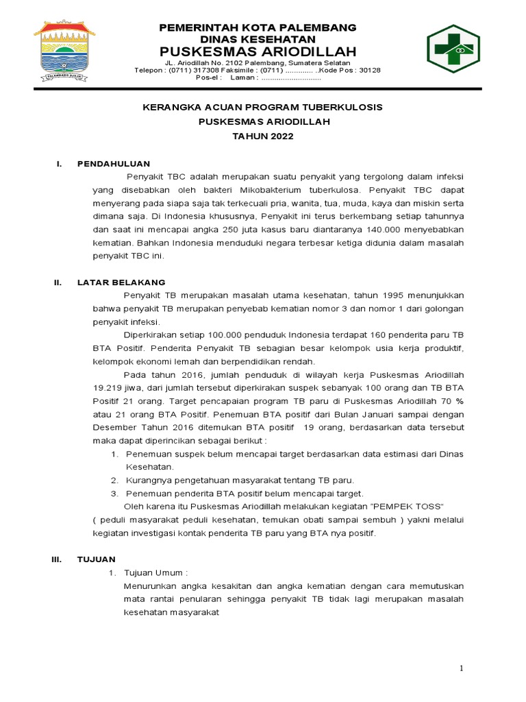 Kap Program TB 2022 Fix | PDF