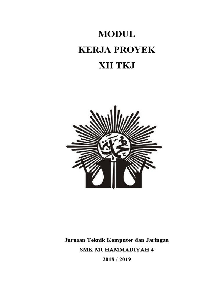 Modul Kerja Proyek TKJ SMK 2018 | PDF