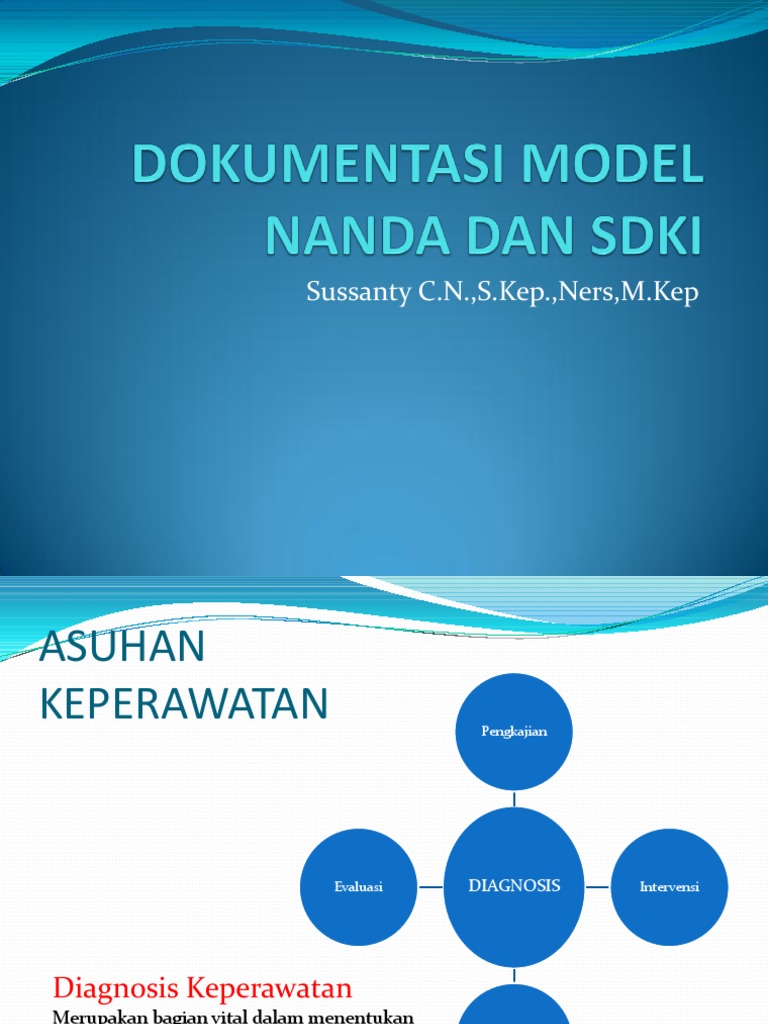 Dokumentasi Model Nanda Dan Sdki 2022 | PDF | Kesehatan Holistik
