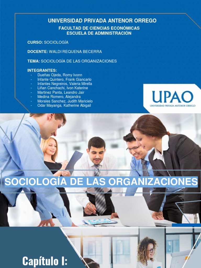 Sociología de Las Organizaciones. | PDF | Sociología | Business