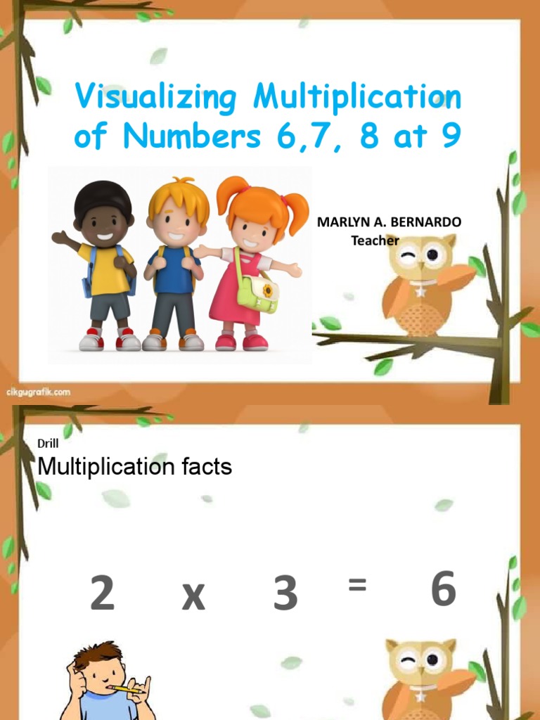 MATH LESSON Visualizing Multiplication | PDF