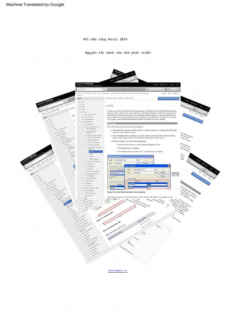 Revit 2014 API Developer Guide 1-248 Đã Dịch | PDF