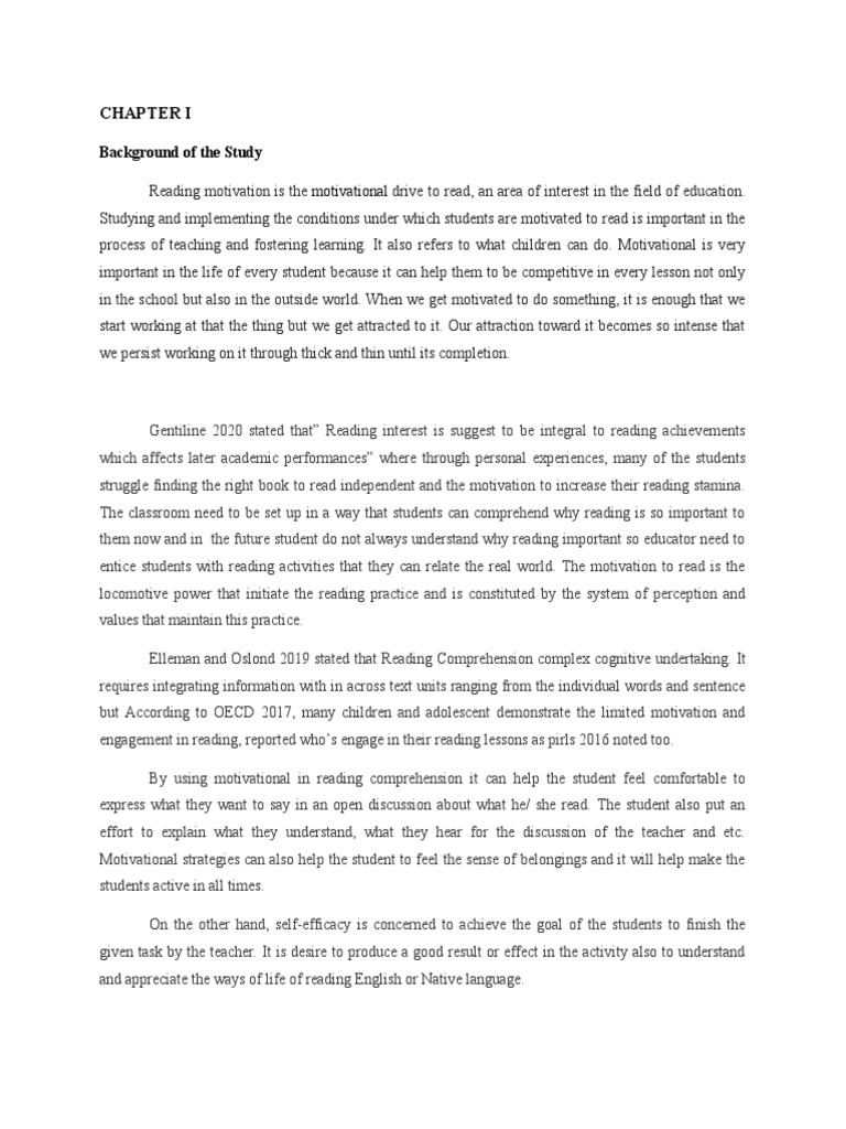 Thesis | PDF | Reading Comprehension | Goal