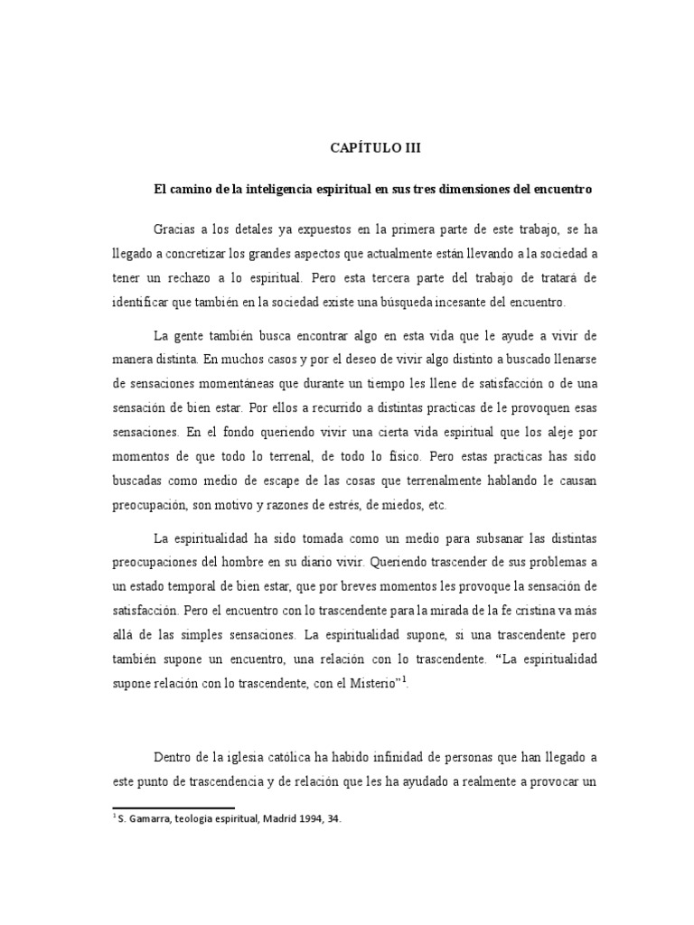 Capítulo Iii | PDF | Amor | Pensamiento