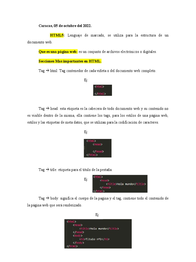 CRS HTML5D | PDF | Página web | HTML