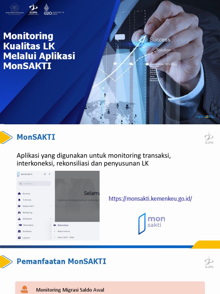 Monitoring LK dengan Aplikasi MonSAKTI | PDF