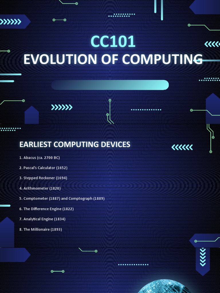 Evolution of Computing | PDF | Integrated Circuit | Random Access Memory