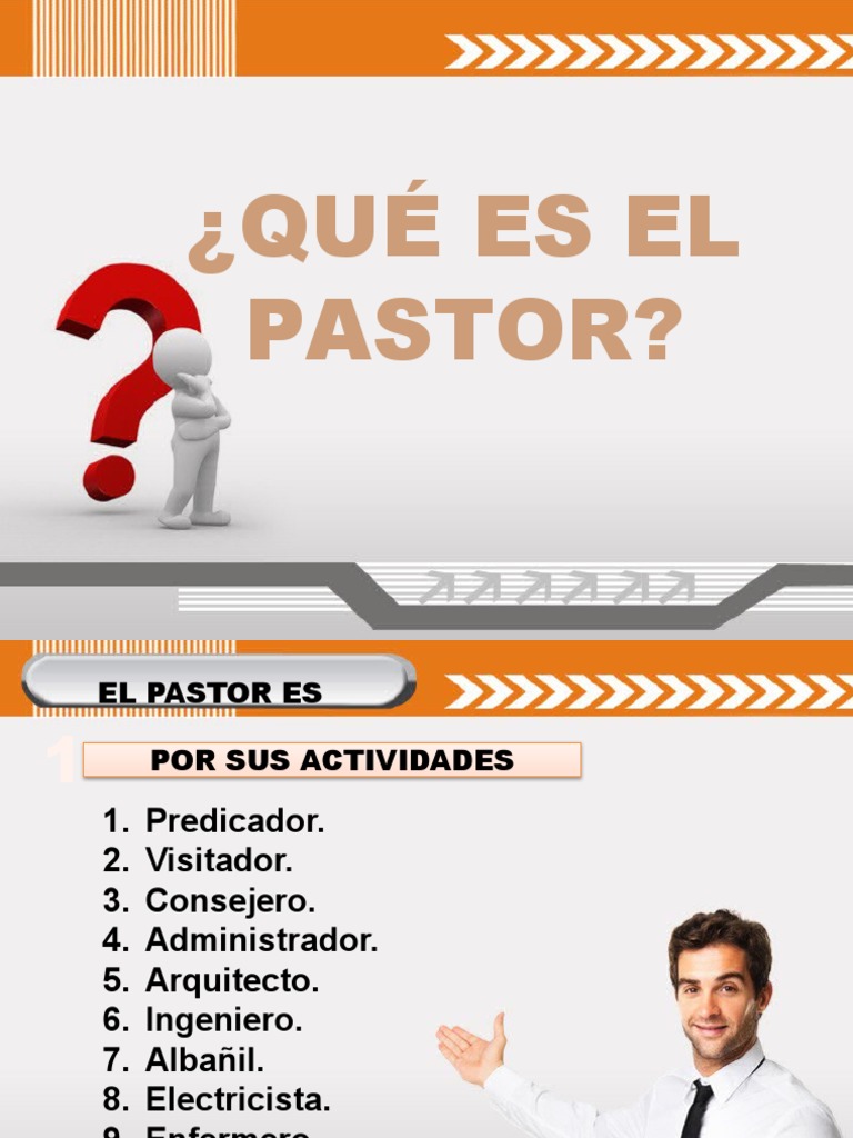 Qué Es El Pastor | PDF | Cristo (título) | Pecado
