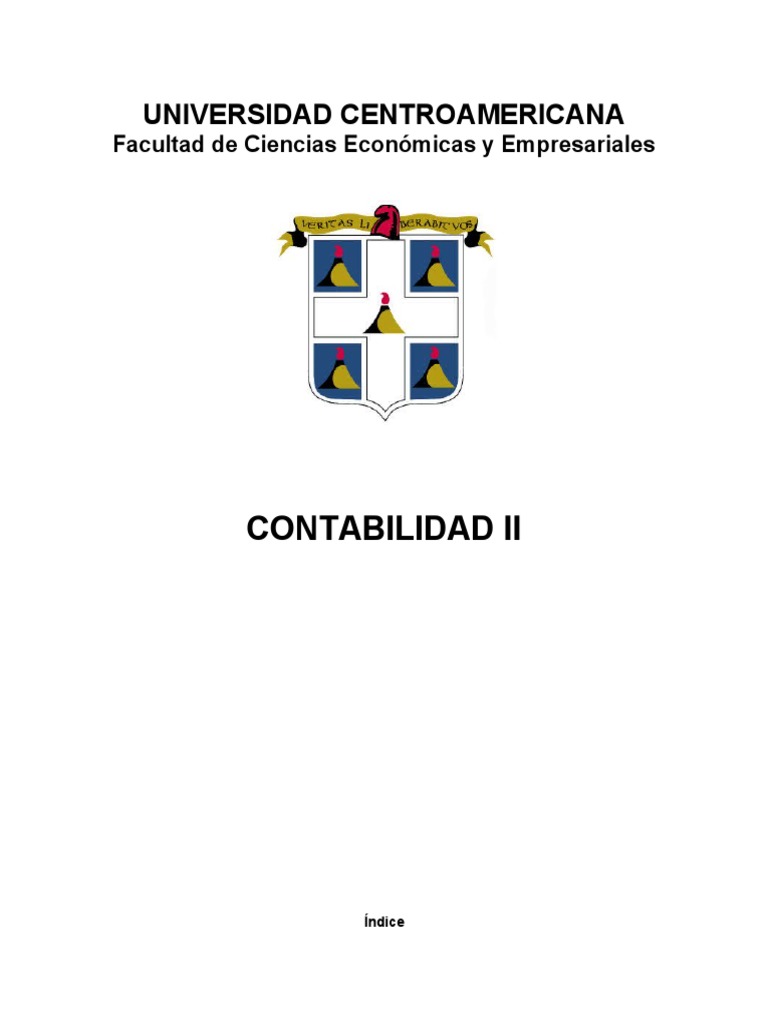 Contenido y objetivos de la asignatura Contabilidad II | PDF | Contabilidad | Estado financiero