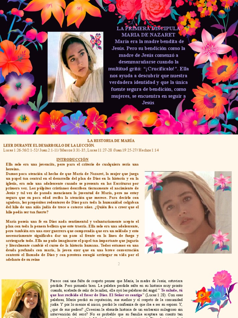 María de Nazareth | PDF | María, madre de Jesús | Jesús