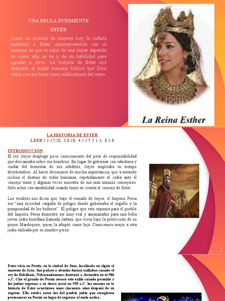 Ester | PDF | Esther