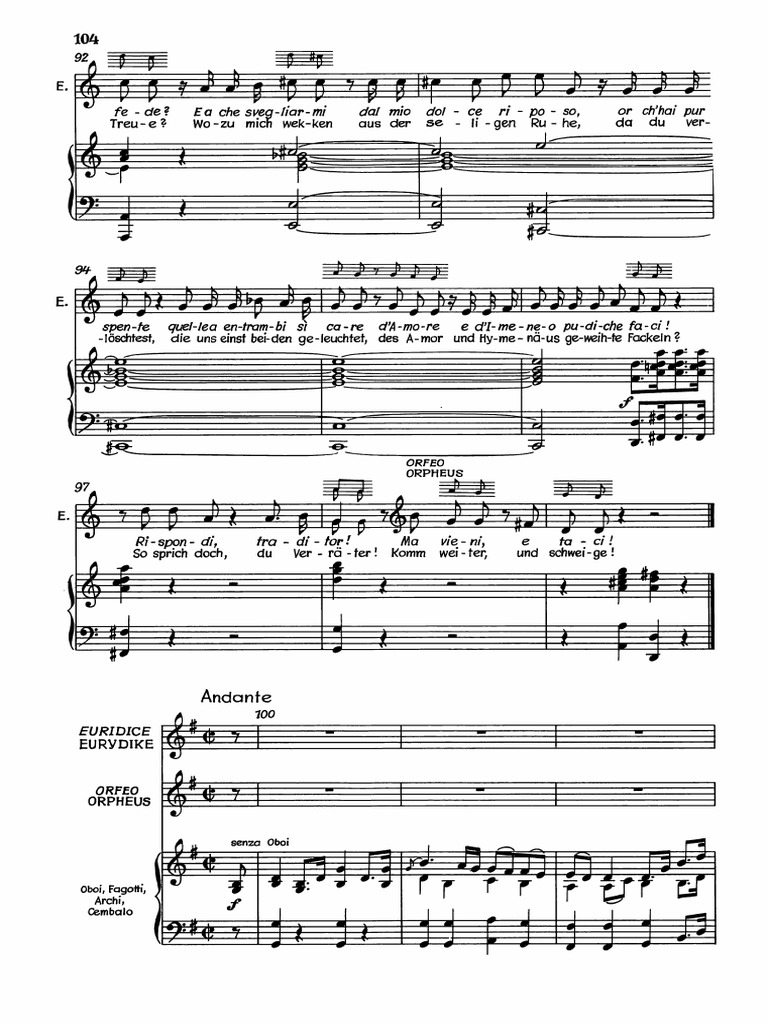 "Vieni, appaga il tuo consorte!" from Gluck - Orfeo ed Euridice [Vienna ...