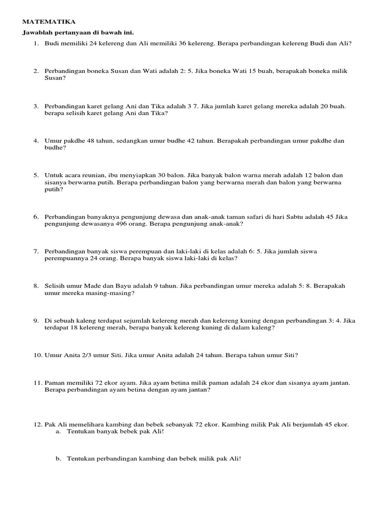 WS Matematika G5 - 25.10.22 | PDF | Ilmu Sosial