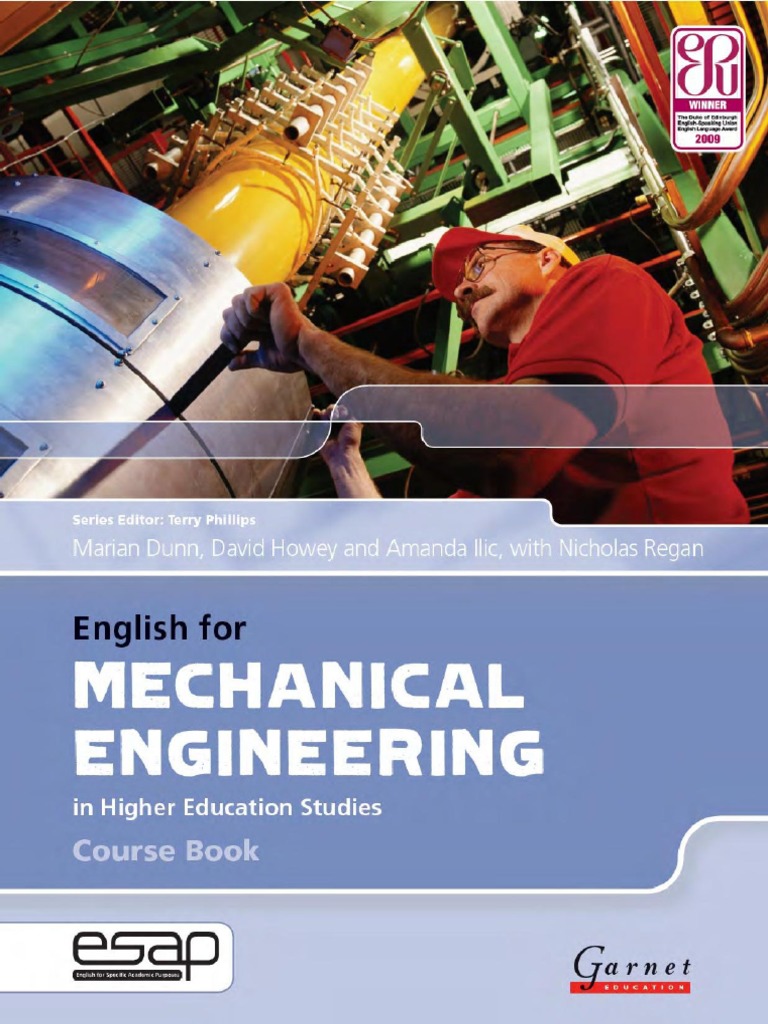 Garnet - English For Mechanical Engineering Course Book | PDF