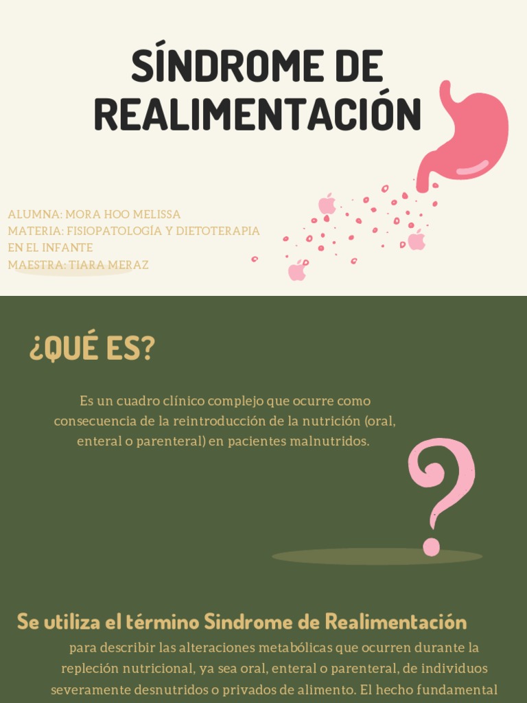 Sindrome de Realimentación | PDF | Química | Bioquímica