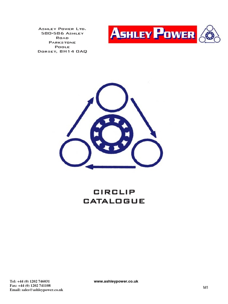 Circlip Catalogue | PDF