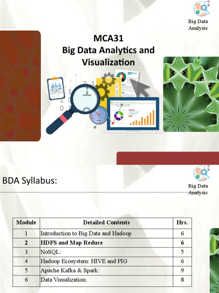 Unit2 Hdfs And Map Reduce Pdf Map Reduce Apache Hadoop