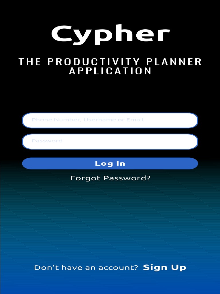Mobile App Initial Prototype | PDF