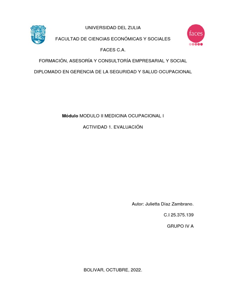 Modulo II Actividad 1 | PDF | Toxicidad | Veneno