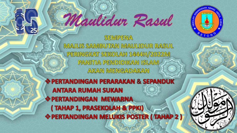 Poster Maulidur Rasul | PDF