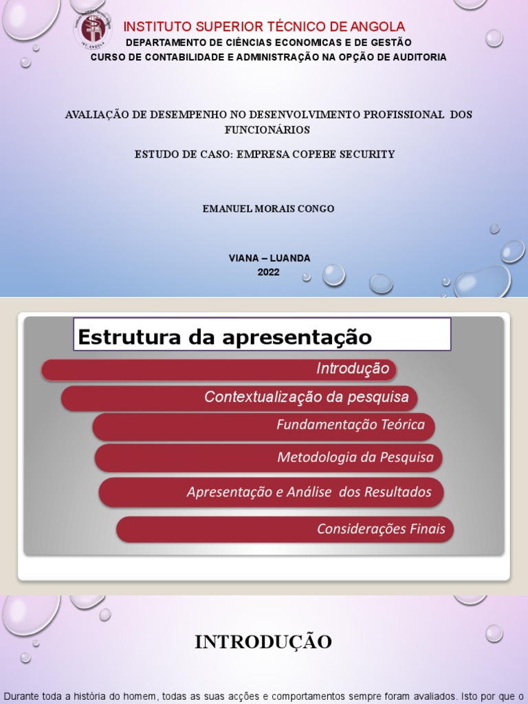 Avaliação de Desempenho na Copebe Security | PDF | Avaliação de ...