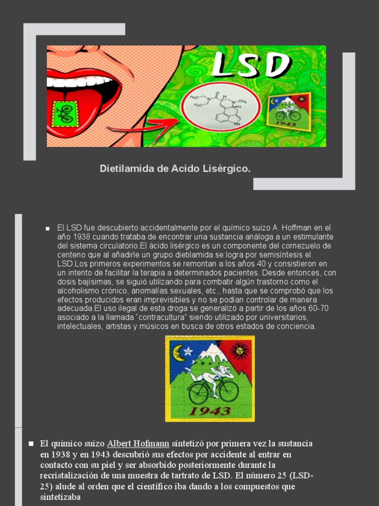 LSD Toxi | PDF | Dietilamida del ácido lisérgico | Drogas Psicoactivas