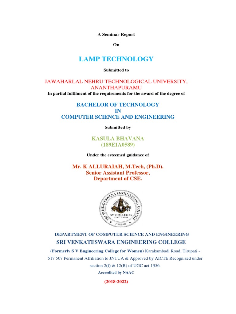 Lamp Technology | PDF | Php | World Wide Web