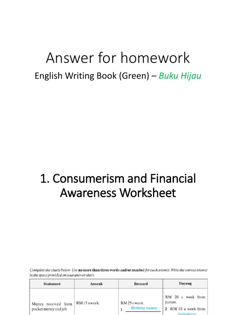 Answer For Homework f1 | PDF