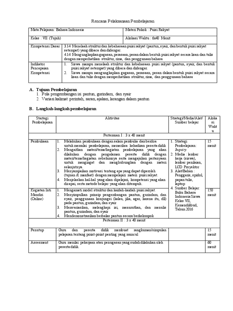 Dokumen 10 (RPP) | PDF