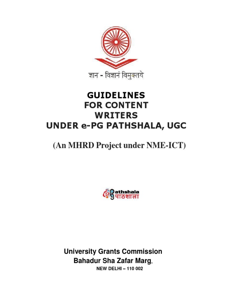 Epg Pathshala Writing | PDF | Digital Library | Educational Technology