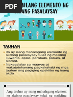 Limang Bahagi NG Banghay | PDF