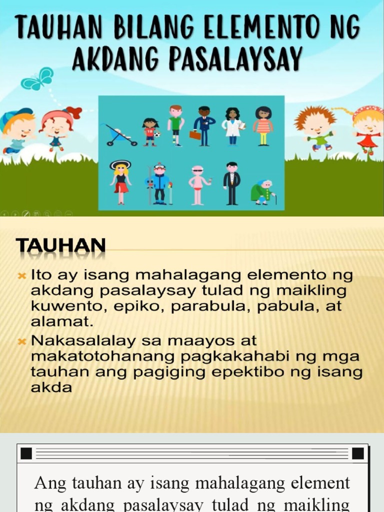 Elemento NG Mga Tauhan | PDF
