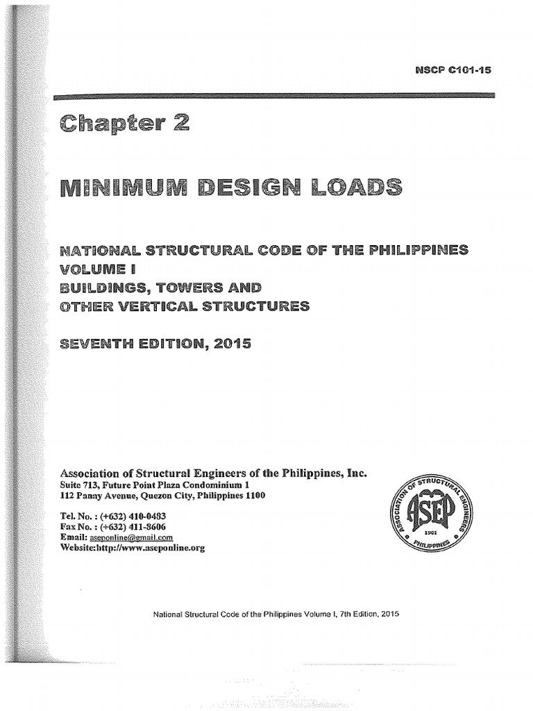 NSCP Design Loads | PDF | Wall | Framing (Construction)