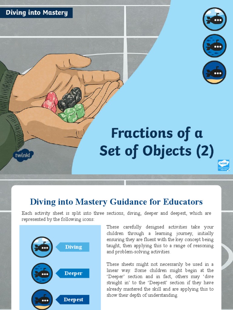 Resource4 PowerPoint - Fractions of A Set of Objects 2 | Download Free ...