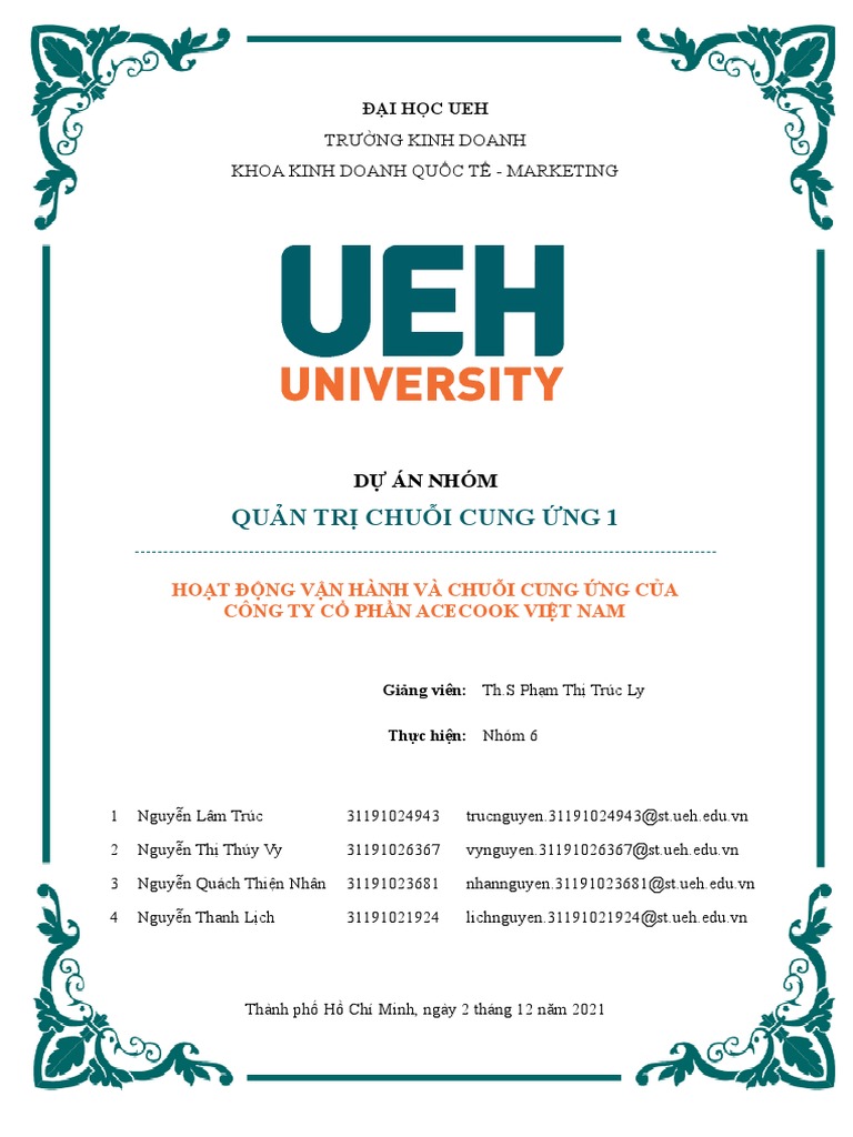 SCM1 K45 IB6 DA Nhom6 | PDF