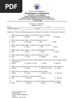 Grade 1 Physical Science States of Matter Worksheet | PDF