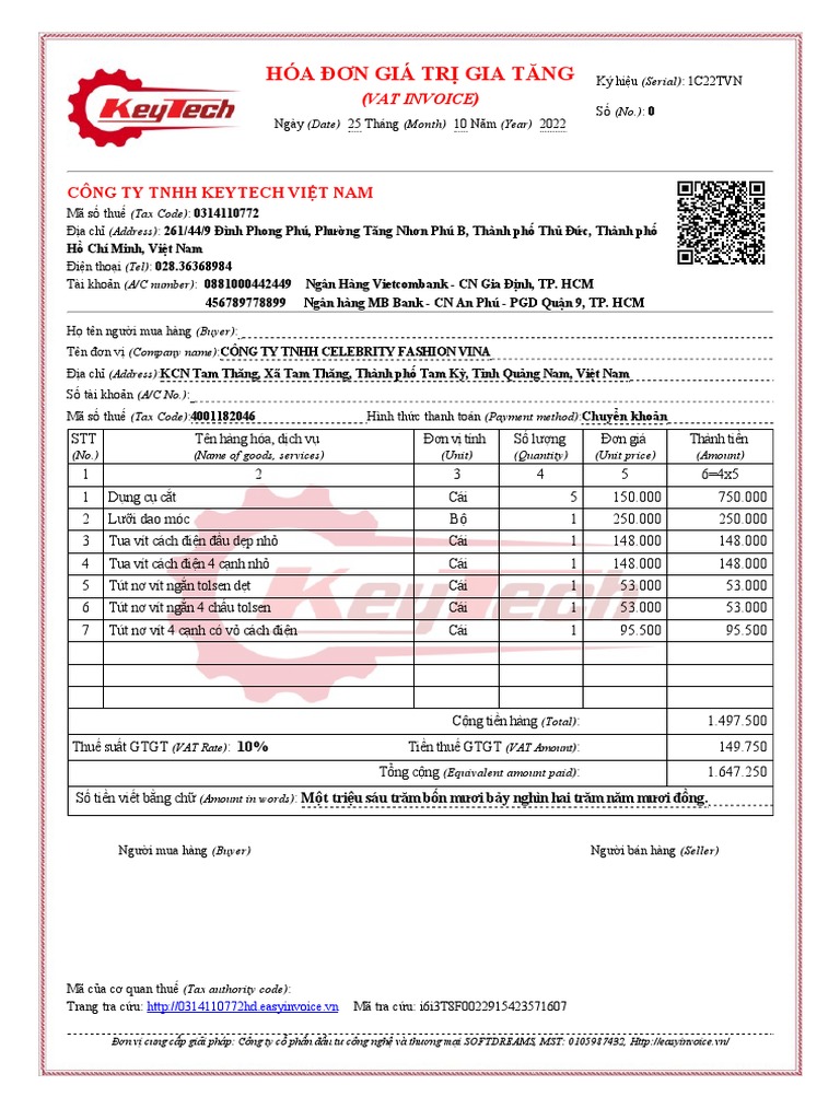 Hoadon 0314110772 0000000 20221025 | PDF