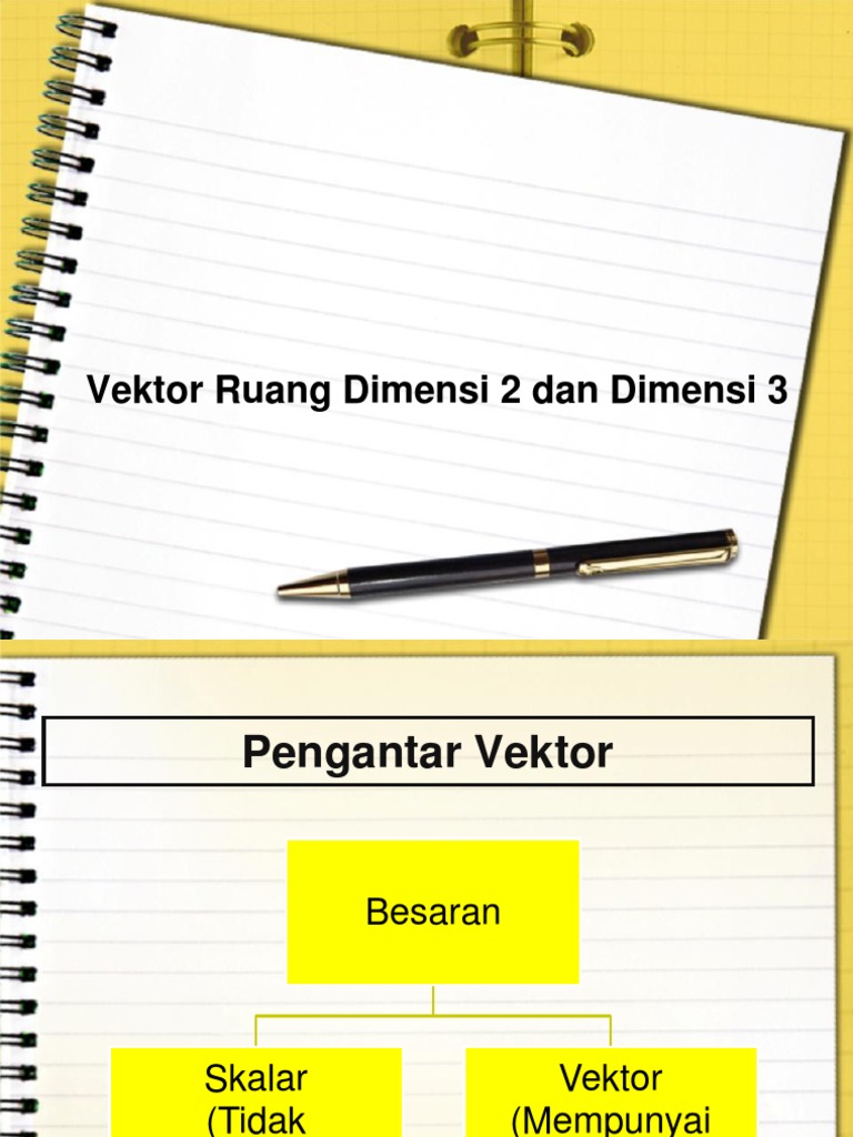 Vektor Di R2 R3 | PDF