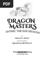 Dragon Masters 01 Rise of The Earth Dragon (Tracey West) | PDF