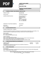 Nalco Elimin-Ox® Safety Data Sheet | PDF | Toxicity | Nitric Acid