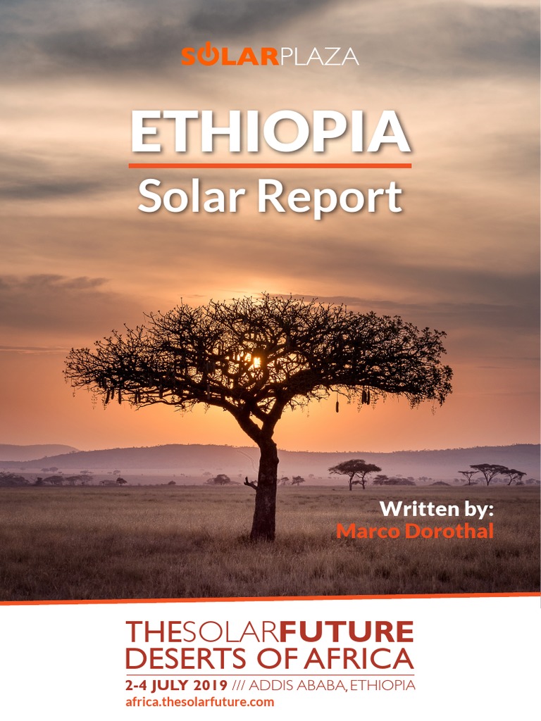 Ethiopia Solar Report 2019 | PDF | Solar Power | Renewable Energy